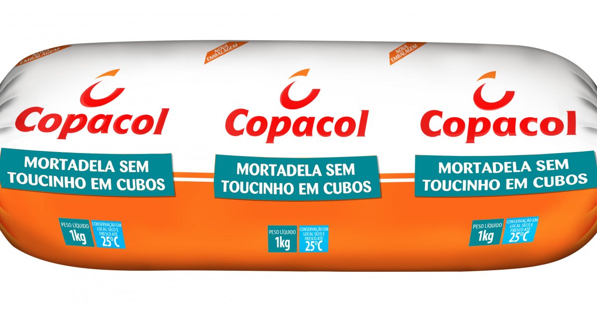 Copacol - Produtos - Mortadela sem Toucinho 1 Kg