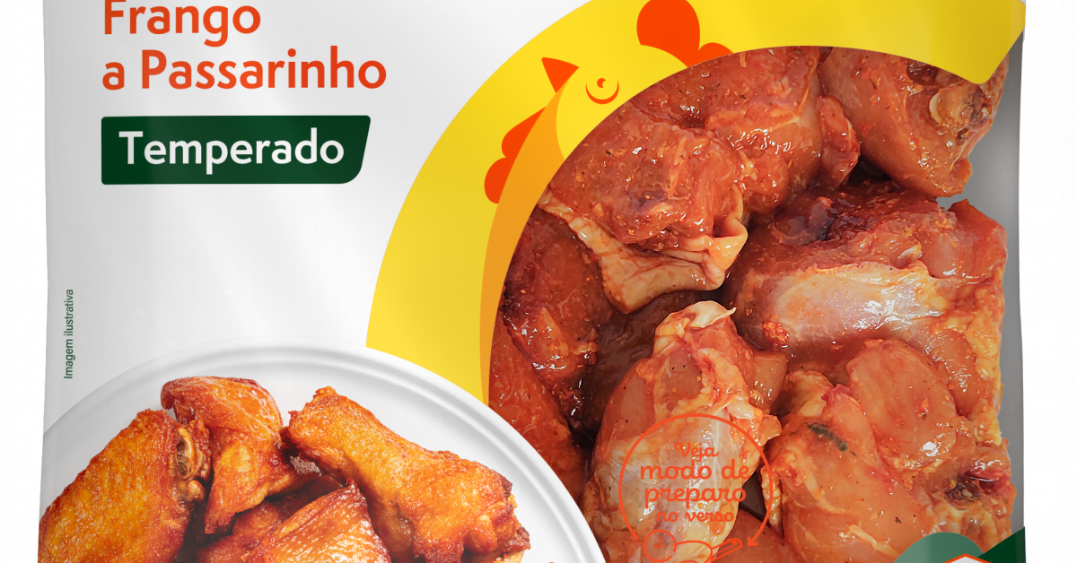Copacol - Produtos - Frango a Passarinho Temperado Resfriado 1Kg
