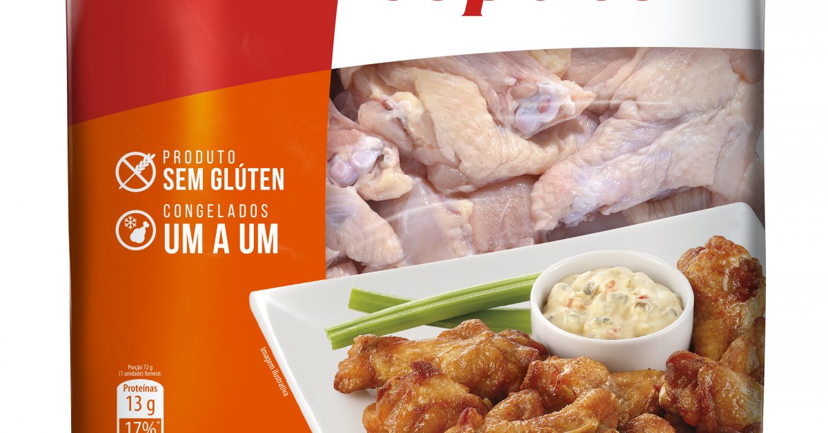 Copacol - Produtos - Coxinha da Asa Congelada IQF 800g