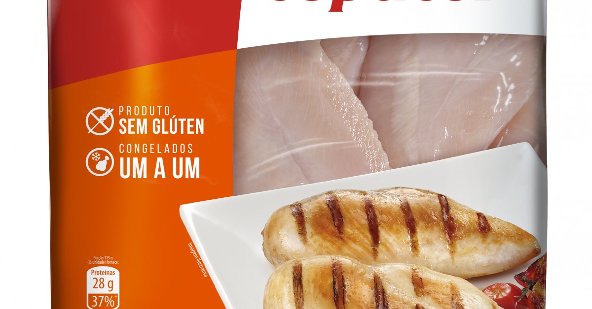 Copacol - Produtos - Filé de Peito Congelado IQF 800g
