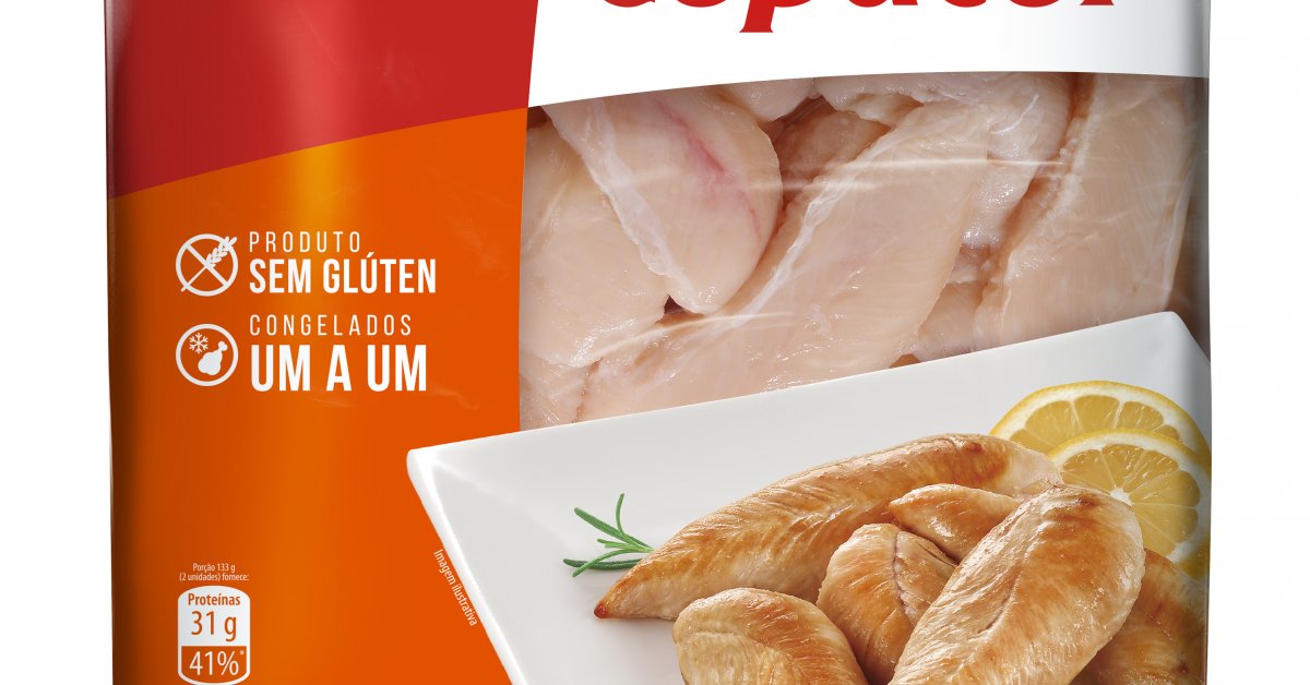 Copacol - Produtos - Filezinho Sassami Congelado IQF 800g