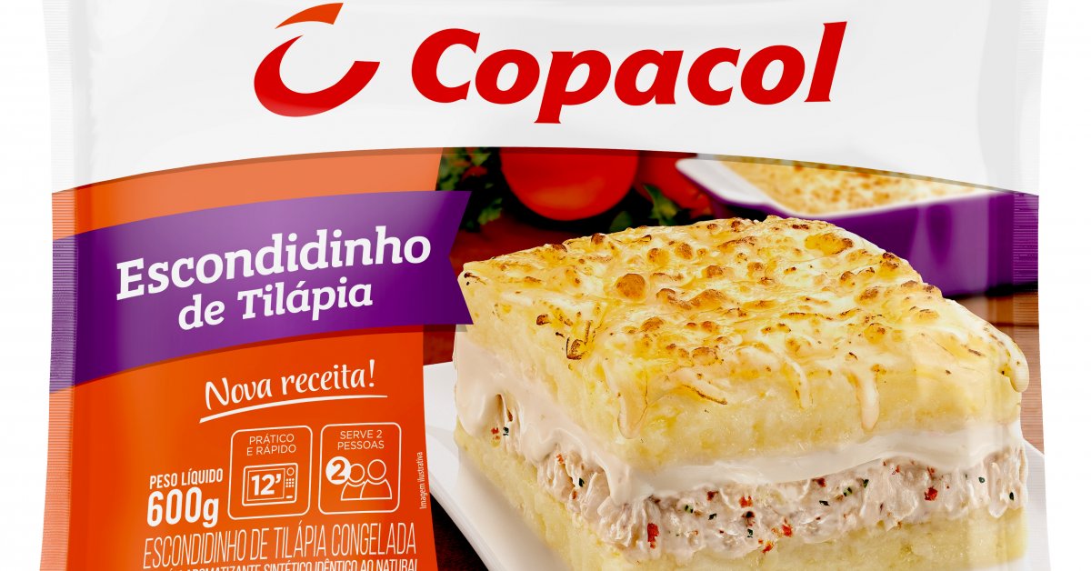 Copacol - Produtos - Escondidinho de Tilápia 600g