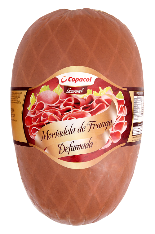 Copacol - Produtos - Mortadela de Frango Defumada