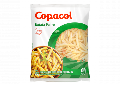 Copacol - Produtos - Batata Palito Pré-Frita Congelada 2 Kg
