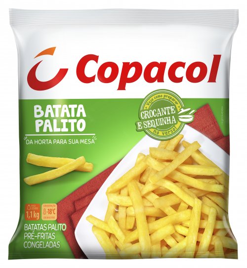 Copacol - Produtos - Batata Palito Pré-Frita Congelada 1,1 Kg