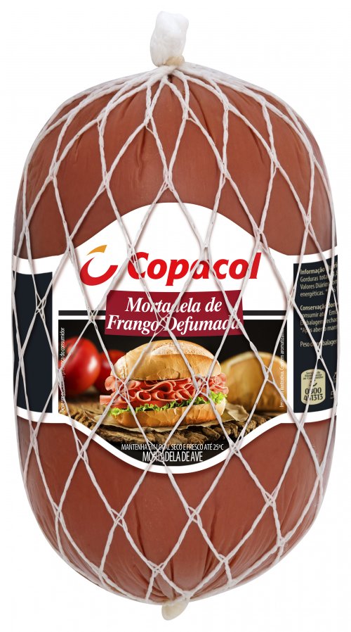 Copacol - Produtos - Mortadela de Frango Defumada