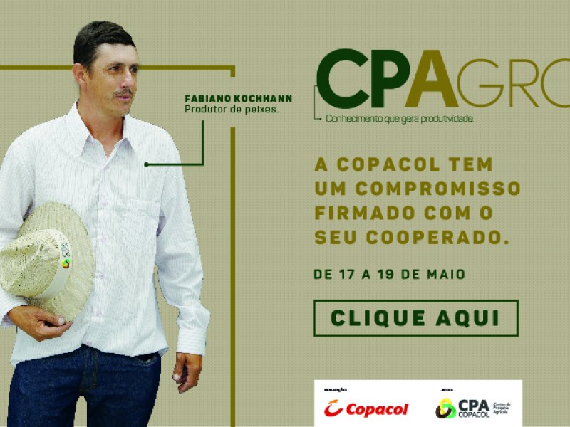 Contagem regressiva para o CPAgro